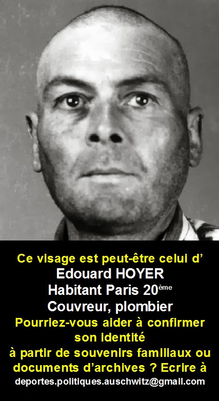HOYER Edouard André - Le convoi des otages communistes du 6 juillet 1942